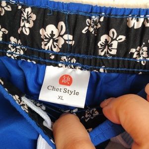 chet style | Swim | Bright Blue Short Swimming Trunks | Poshmark